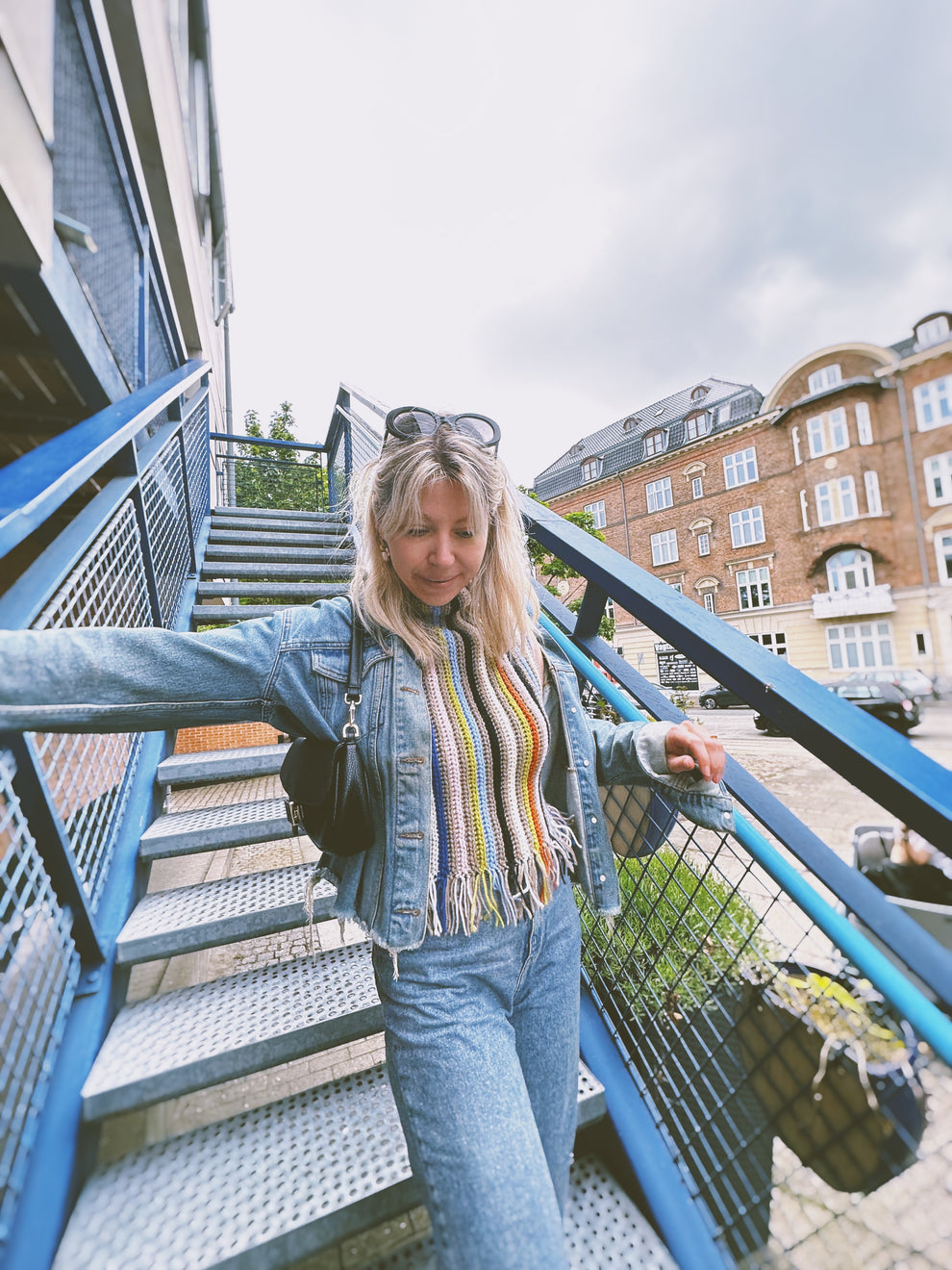 THE FUNKY FRINGES TOP/DRESS crochet pattern – Caroline Zuschlag